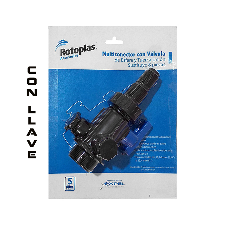 Multiconector para Tinaco con Llave. – DISTRIBUIDORA PLOMEGASMEX, S.A ...